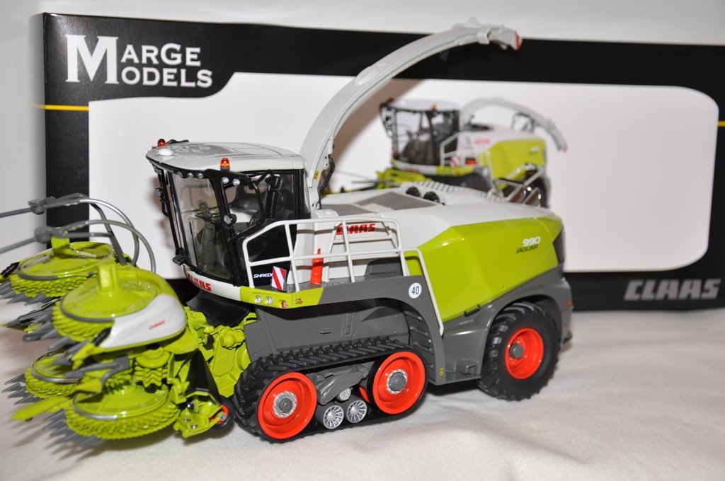 Claas Jaguar 990 TT med Orbis 750 - MarGe models - Kongeåens Modelhobby